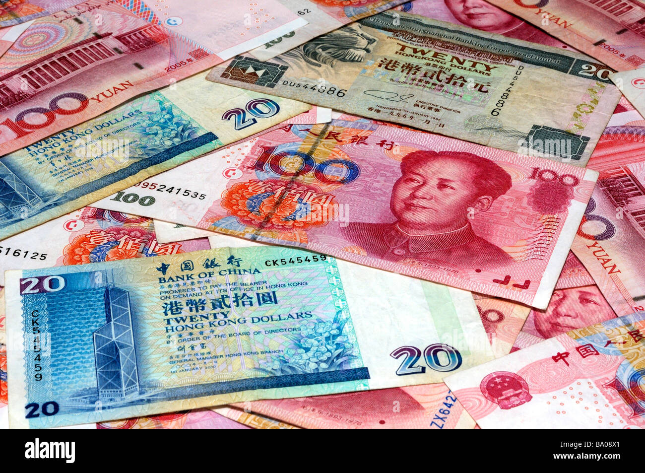 China banknotes hi-res stock photography and images - Alamy