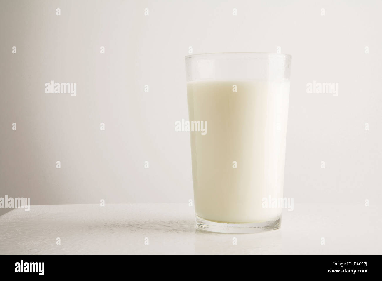 Glass of milk Stock Photo - Alamy