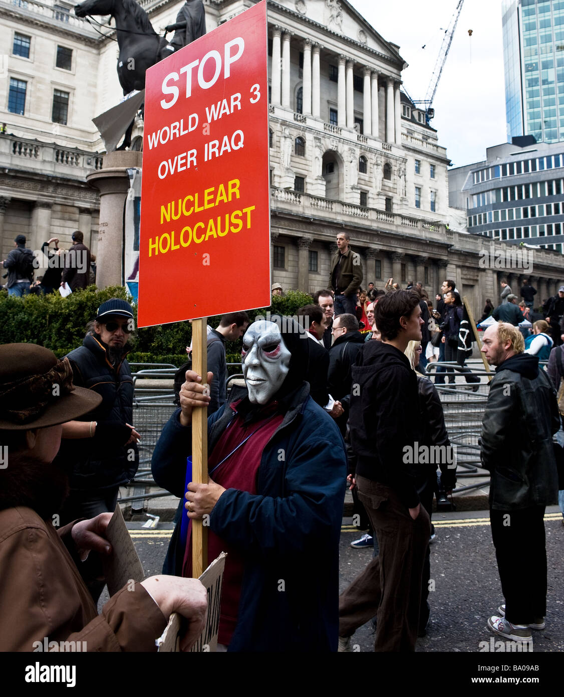 Demonstration mask hi-res stock photography and images - Alamy