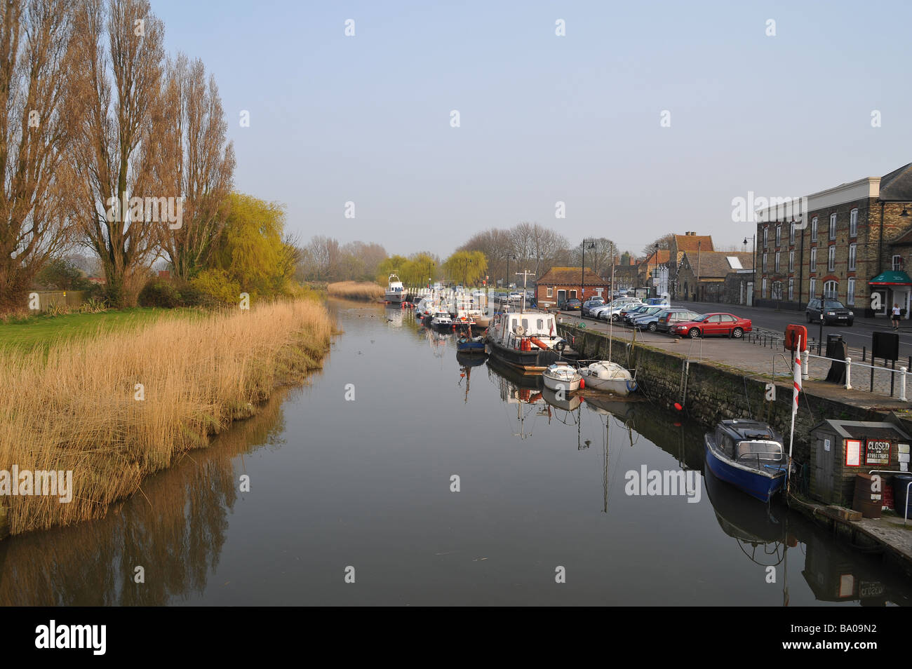 Sandwich marina kent uk Stock Photo - Alamy