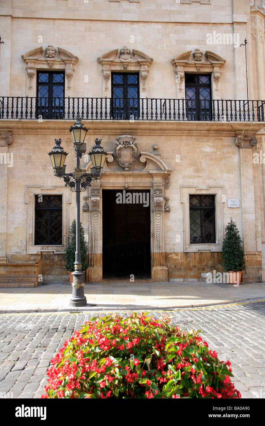 Stonework Building Architecture Palma City Mallorca Majorca Island ...