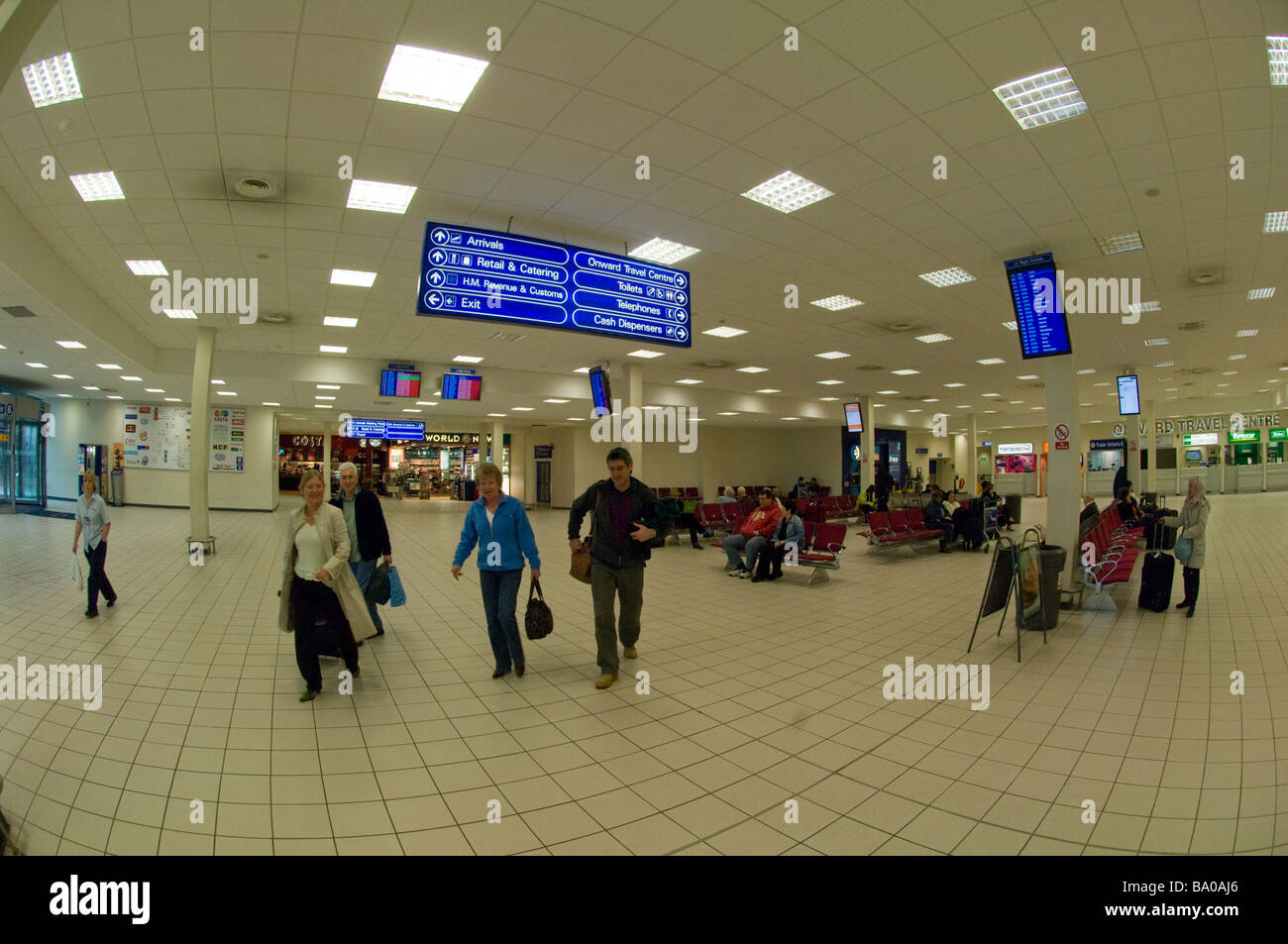 Luton airport inside interior hi-res stock photography and images - Alamy
