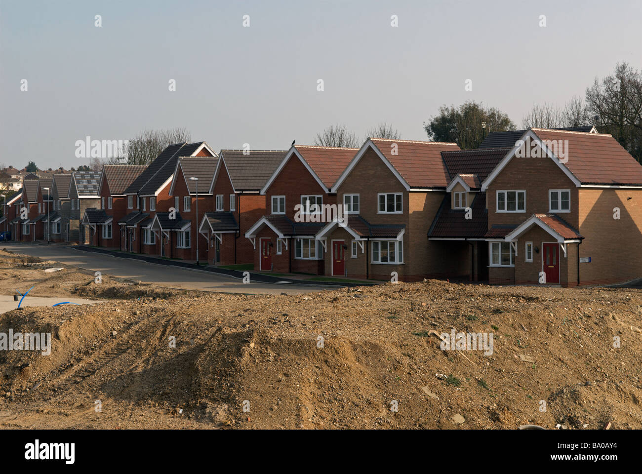 Newly built homes hi-res stock photography and images - Alamy