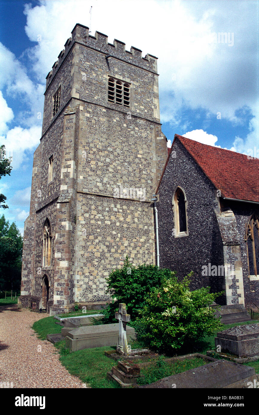 St Andrew's Church at Sonning Berkshire Stock Photo - Alamy