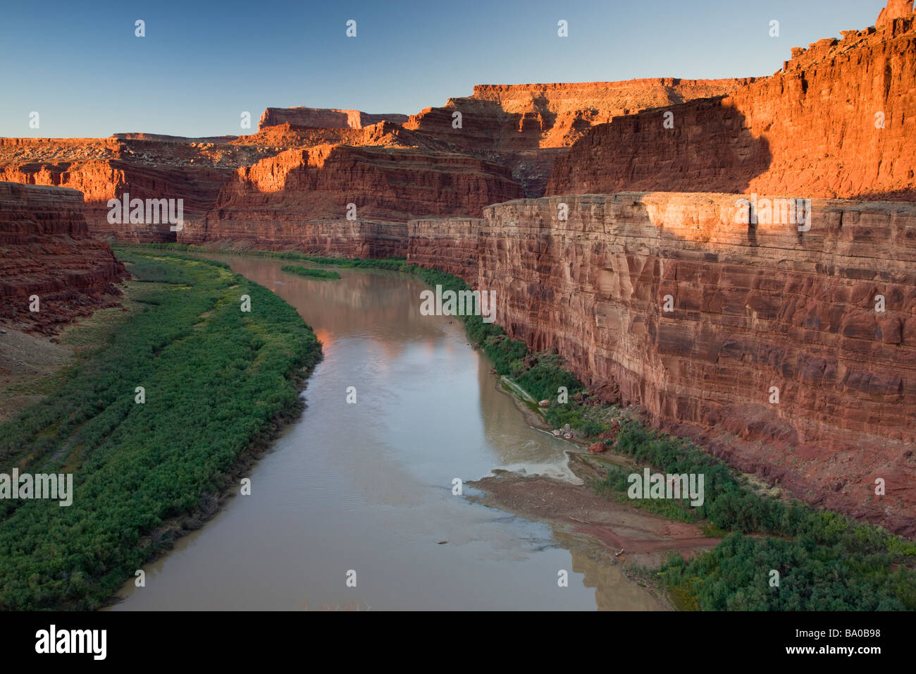 The Colorado River from Potash Road Island in the Sky District ...