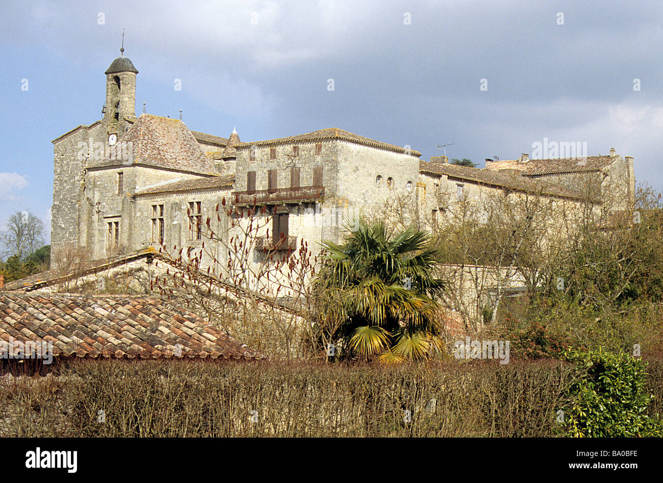 Abbey of Saint-Ferme, Gironde, France Stock Photo - Alamy