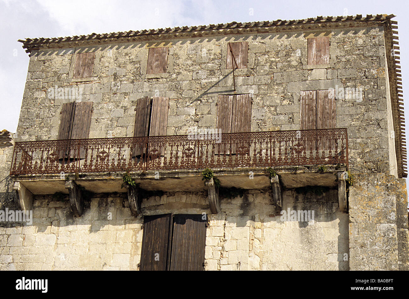 Abbey of Saint-Ferme, Gironde, France Stock Photo - Alamy