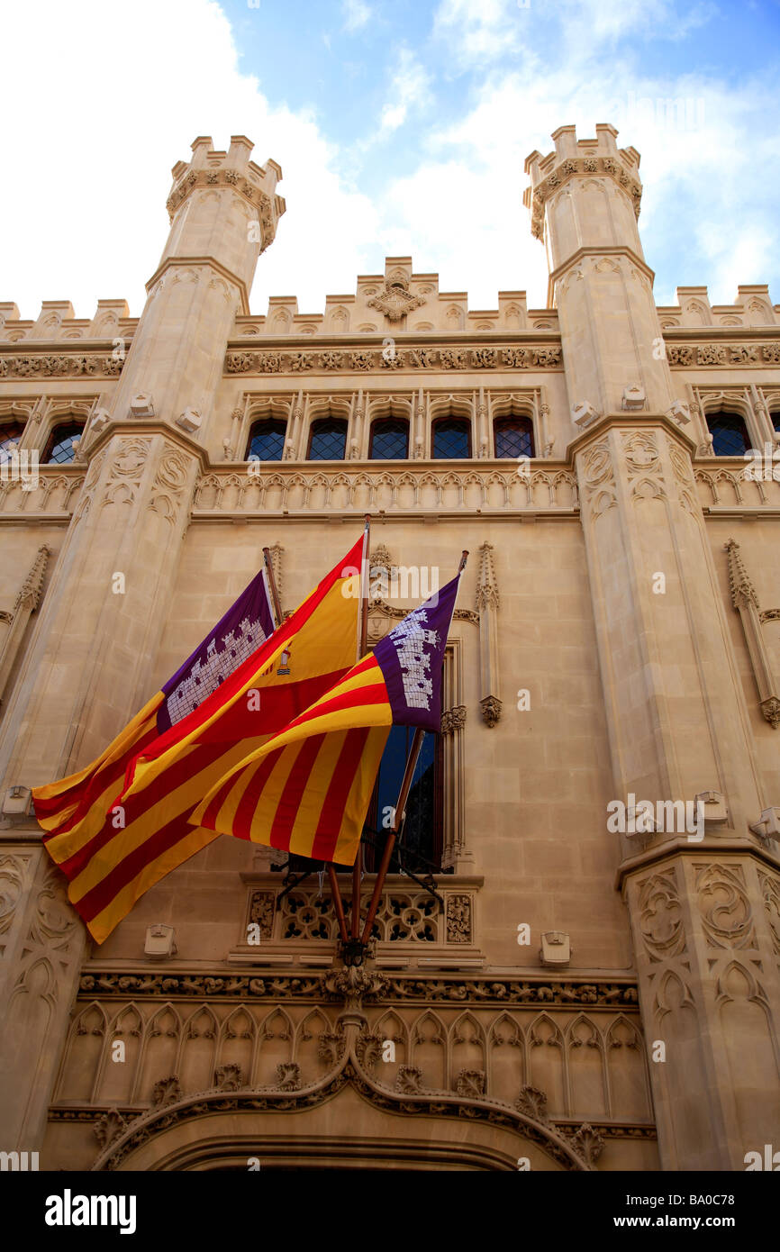 Stonework Building Architecture Palma City Mallorca Majorca Island ...