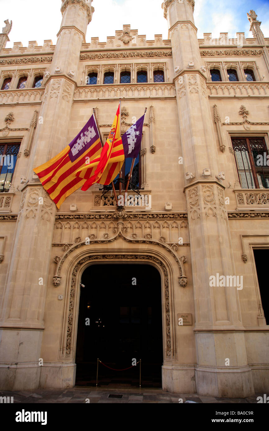 Stonework Building Architecture Palma City Mallorca Majorca Island ...