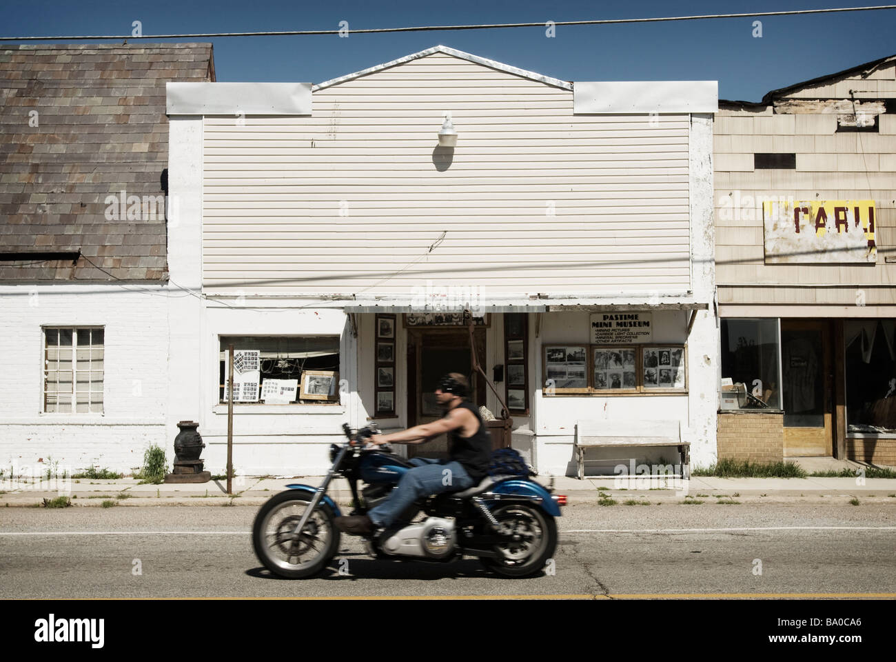 The old mining town of Picher, Oklahoma, just a week before it was ...