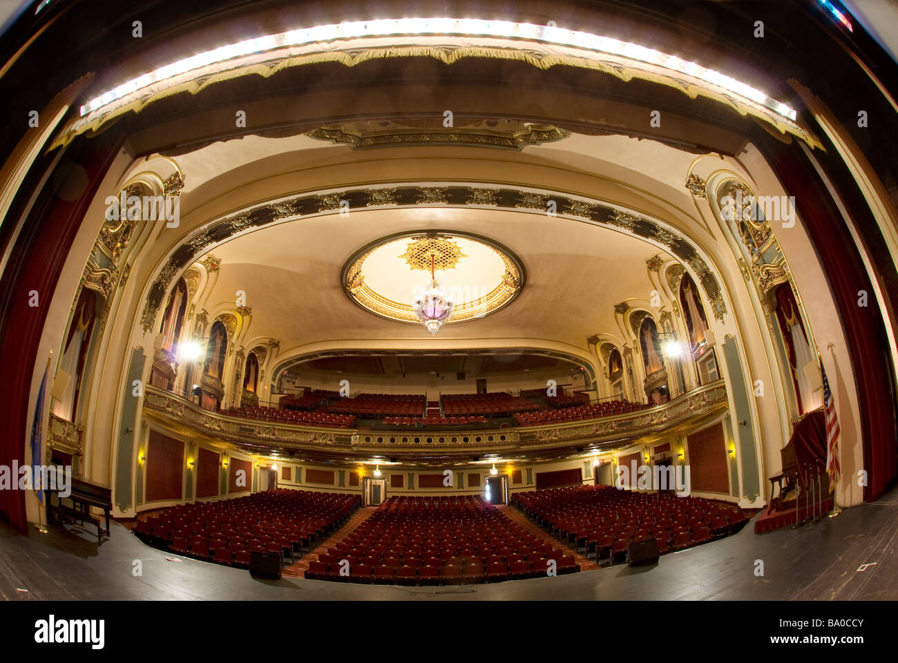 The Coleman Theatre in Miami, Oklahoma Stock Photo - Alamy