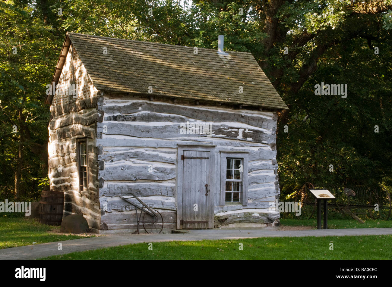 Palmer Epard Cabin Homestead National Monument of America Nebraska USA ...