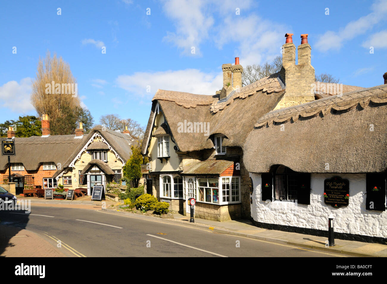 Shanklin Old Town on the Isle of Wight United Kingdom Stock Photo - Alamy