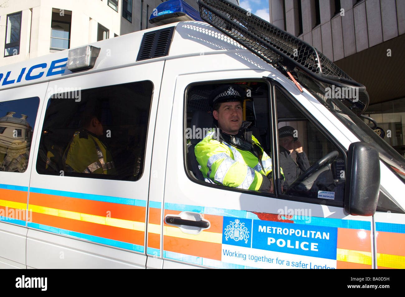 Waiting police transport hi-res stock photography and images - Alamy