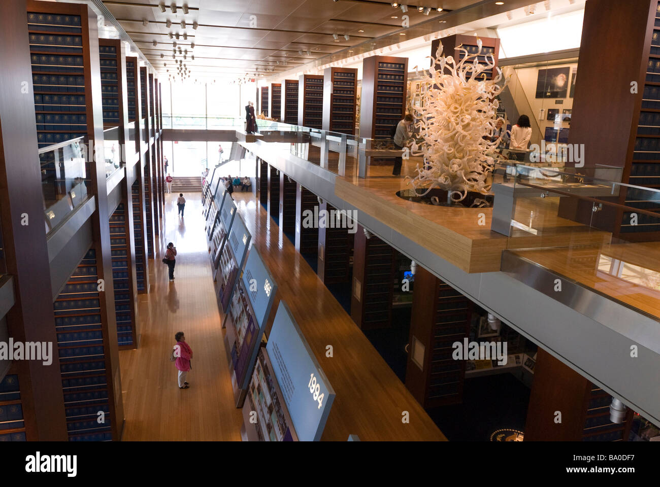 William J. Clinton Presidential Library and Museum in Little Rock ...