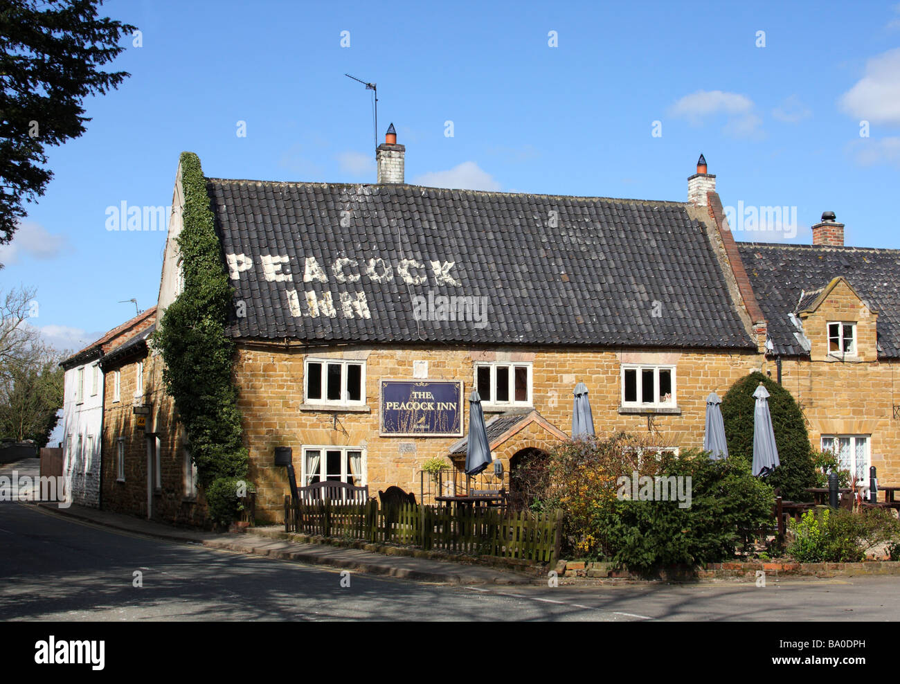 Peacock Inn, Redmile, Leicestershire, England, U.K Stock Photo - Alamy