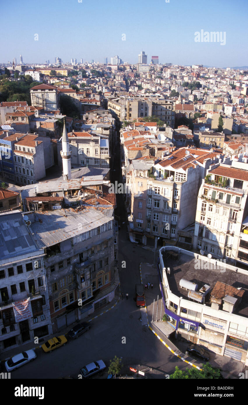 Galata tower views hi-res stock photography and images - Alamy