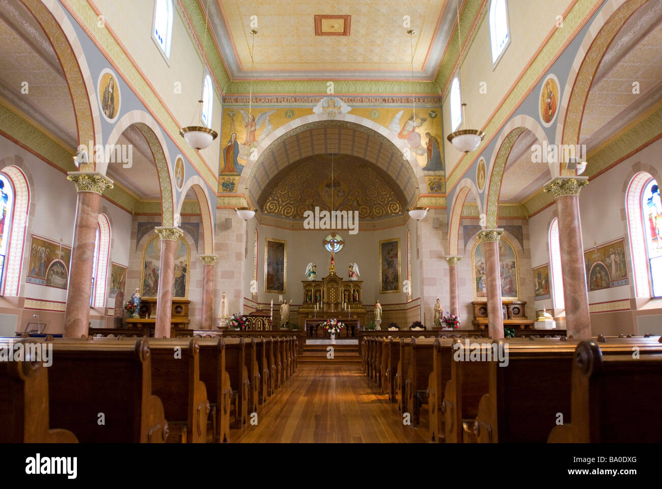 St Marys Catholic Church in Altus, Arkansas Stock Photo - Alamy