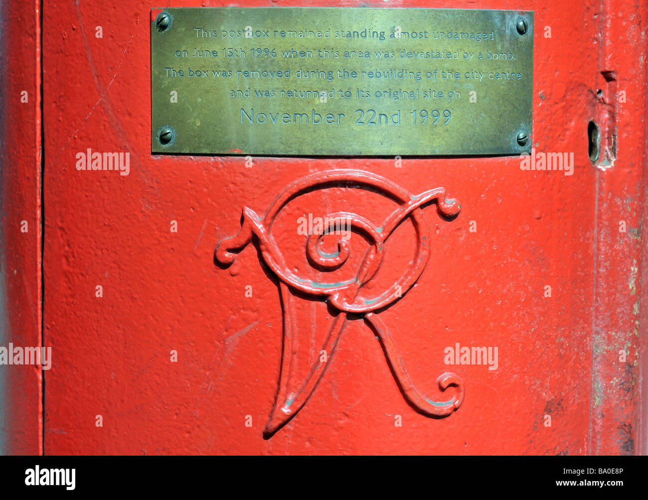 Ira postbox hi-res stock photography and images - Alamy