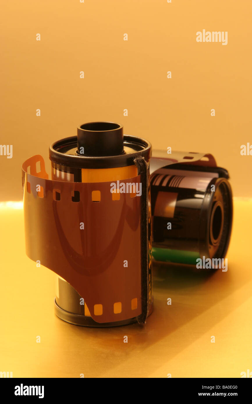 35 mm rolls of film Stock Photo - Alamy