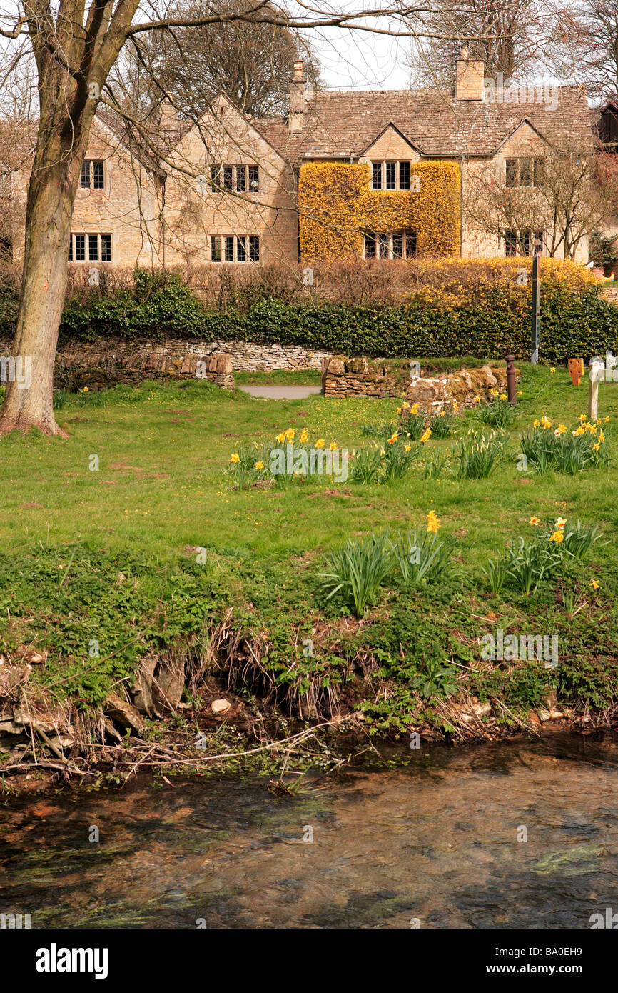 Upper Slaughter, The Cotswolds Stock Photo - Alamy