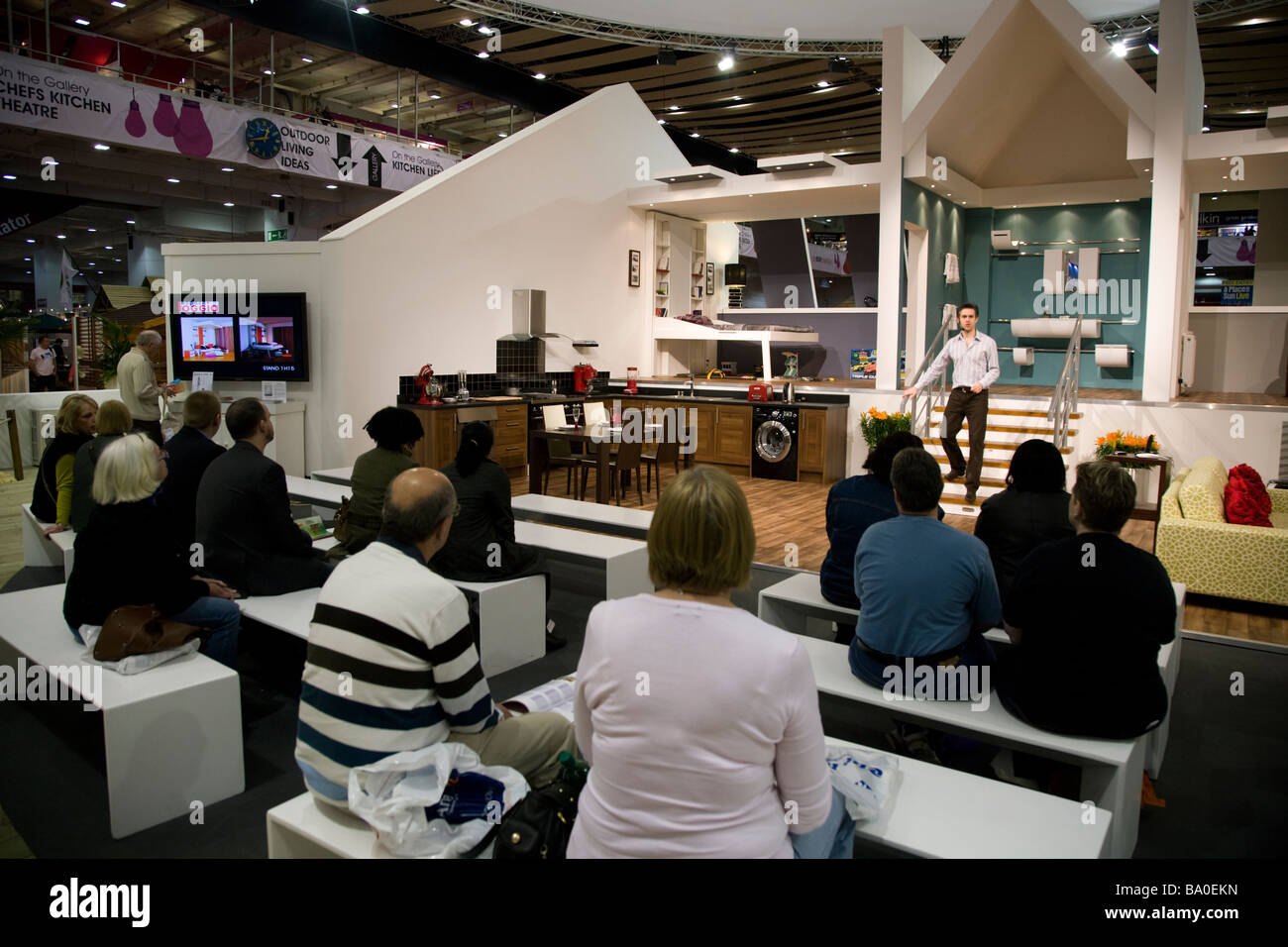 The smarter living presentation at The Ideal Home Show Exhibition ...