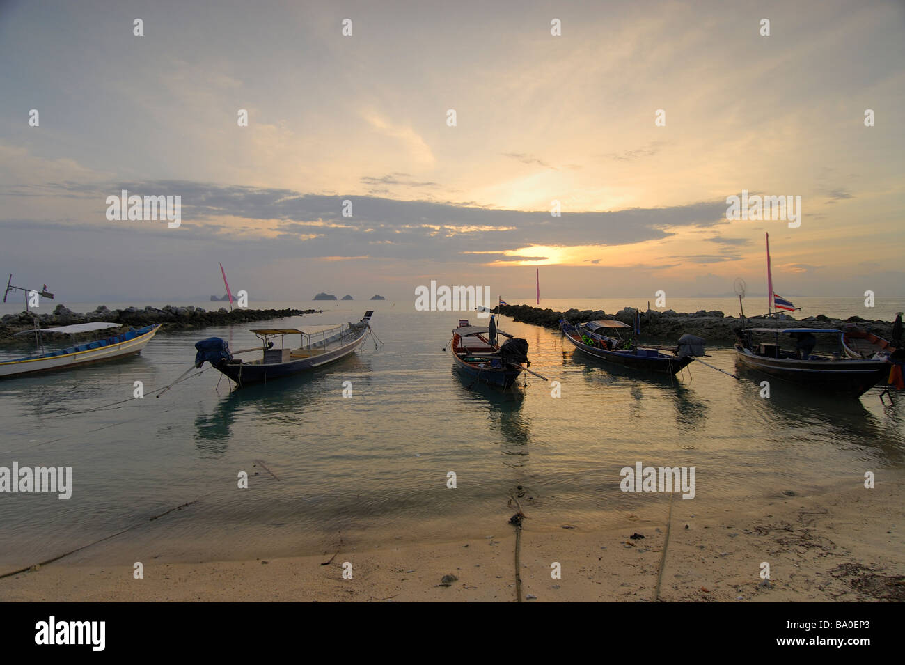 Sunset at Koh Samui Stock Photo - Alamy