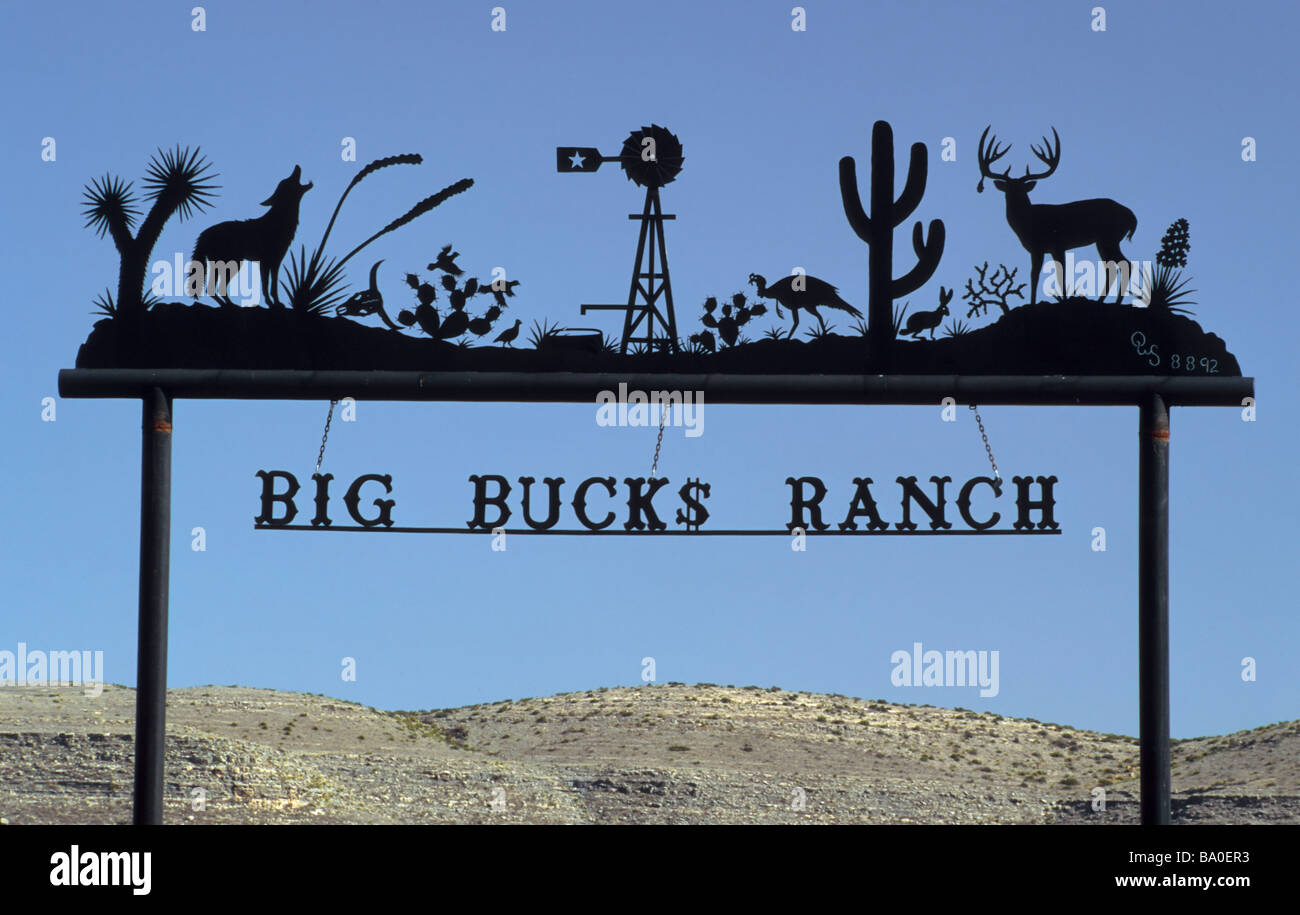 Wrought Iron Sign Ranch Gate High Resolution Stock Photography and ...
