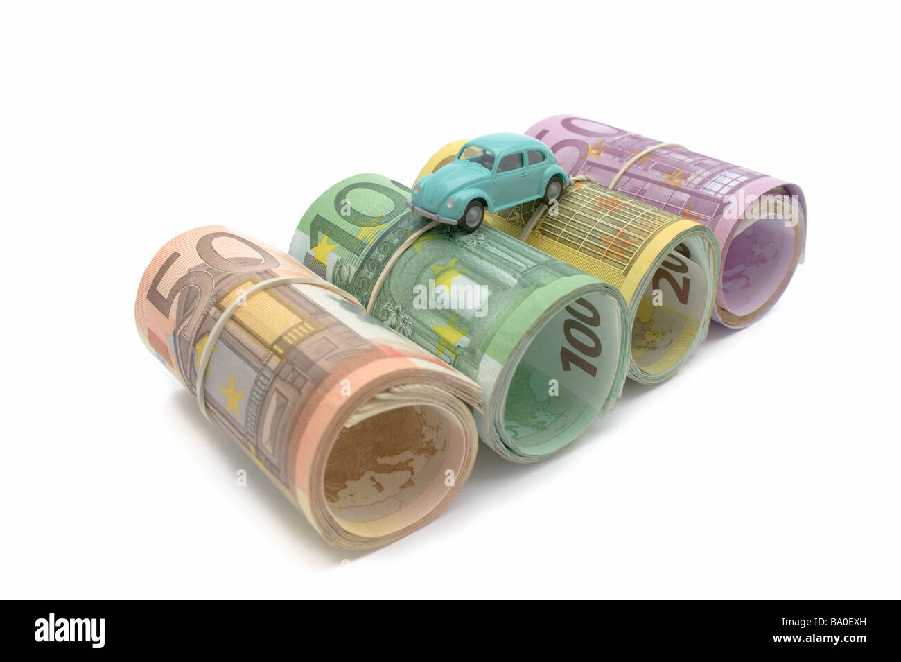money car isolated on the white background Stock Photo - Alamy