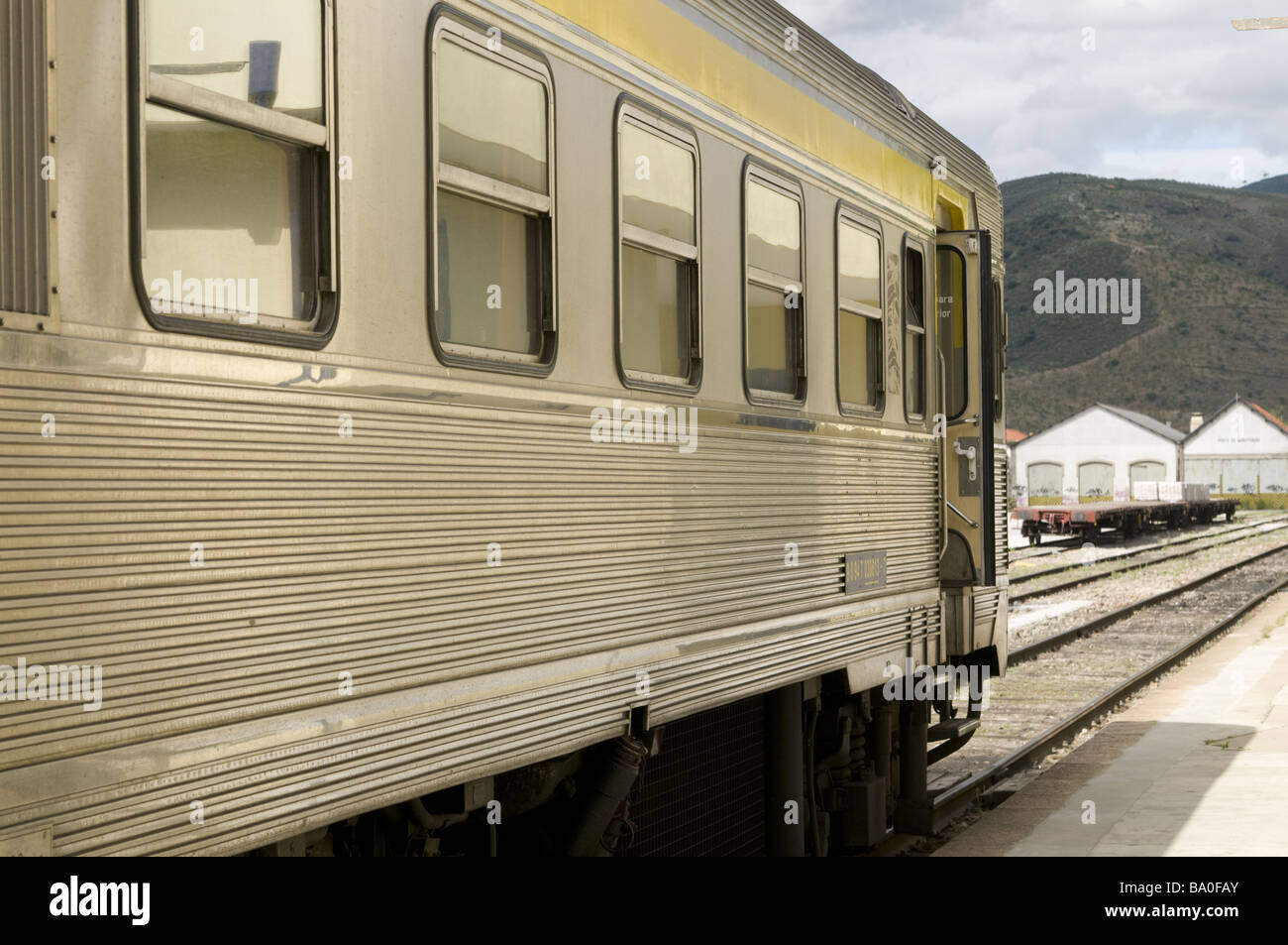 The Douro train, Portugal Stock Photo - Alamy