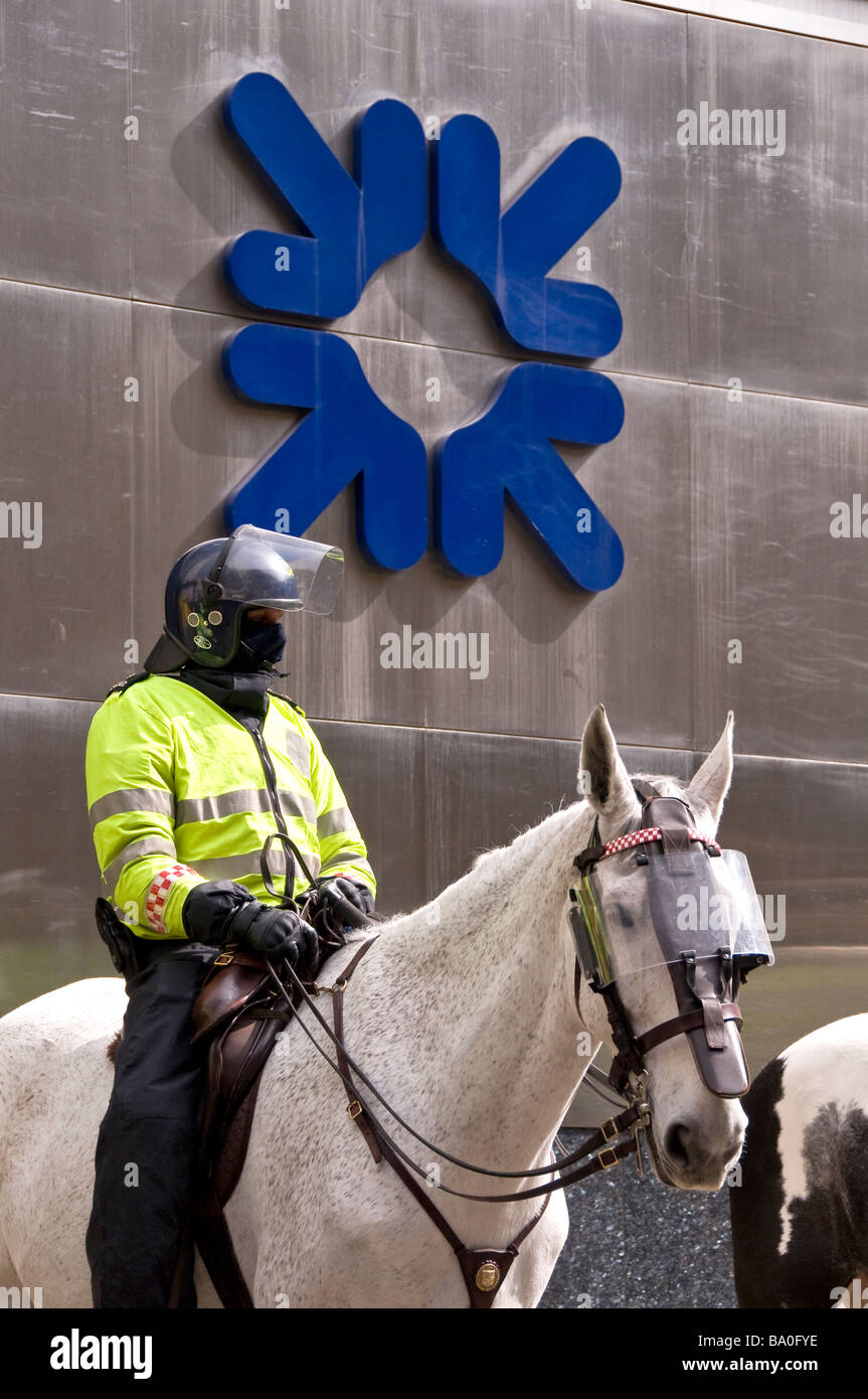 G20 Summit protests, London, England, UK Stock Photo - Alamy