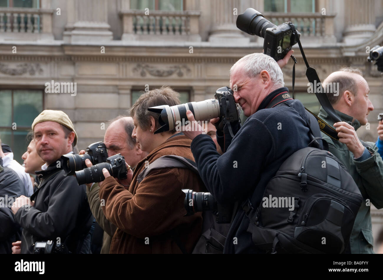 G20 Summit protests, London, England, UK Stock Photo - Alamy