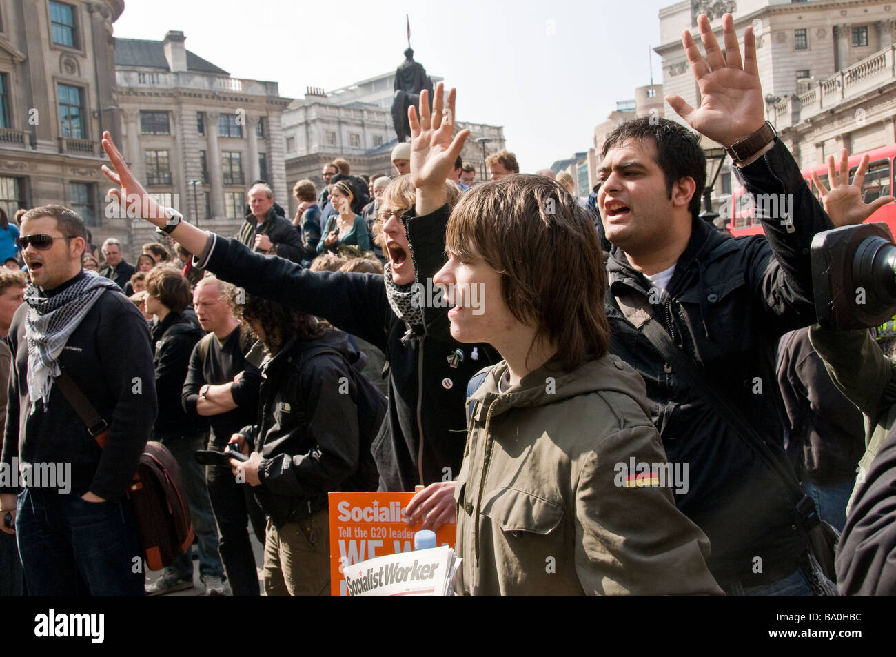 G20 Summit, England, London, UK Stock Photo - Alamy