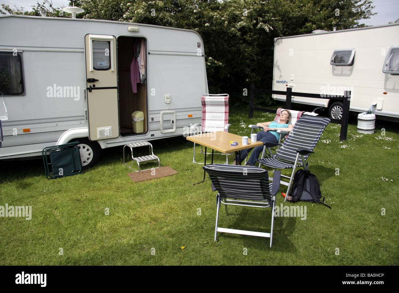 Touring caravan hi-res stock photography and images - Alamy