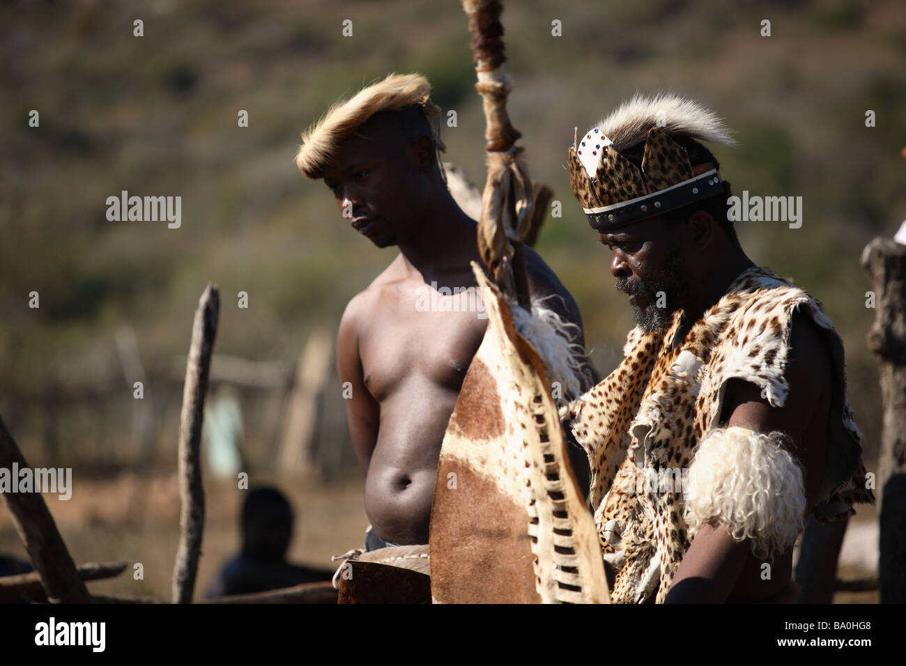 Village chief africa hi-res stock photography and images - Alamy