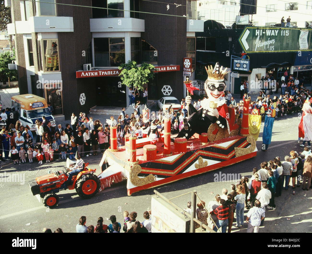 ANNUAL CARNIVAL PARADE IN LIMASSOL, CYPRUS Stock Photo - Alamy