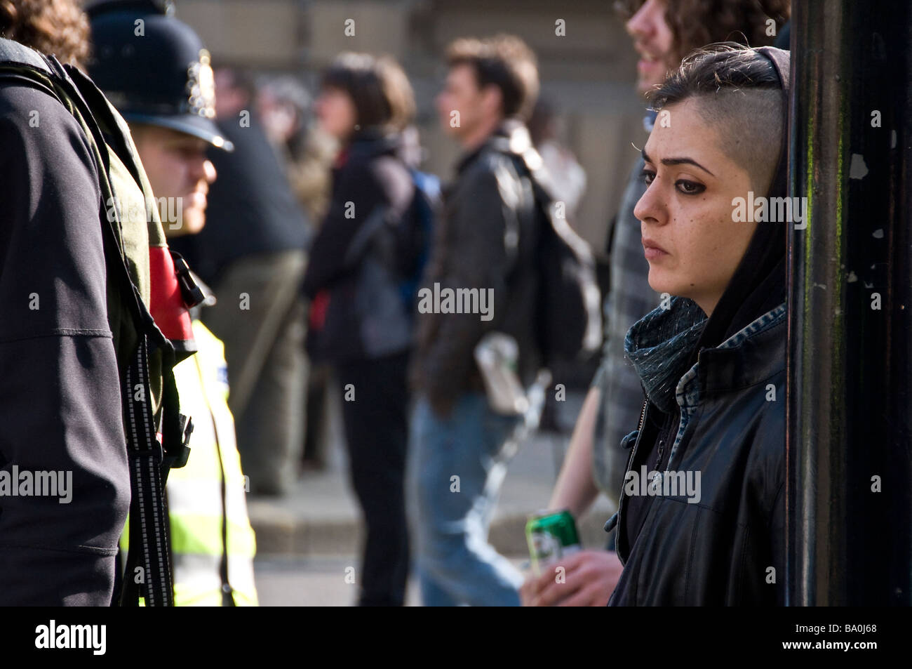 Punk protest hi-res stock photography and images - Alamy