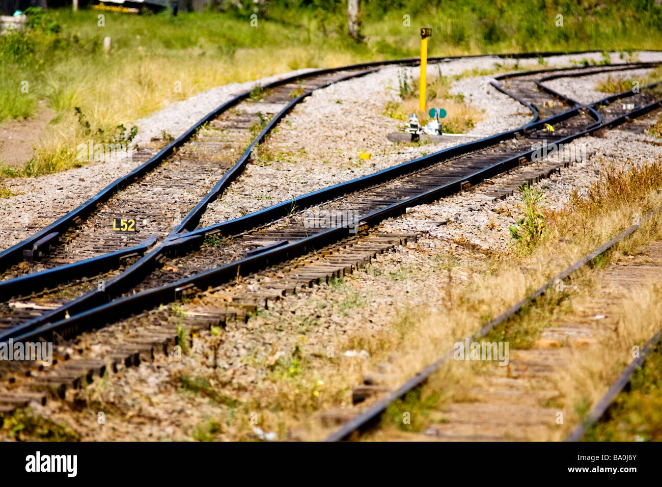 Train lines hi-res stock photography and images - Alamy