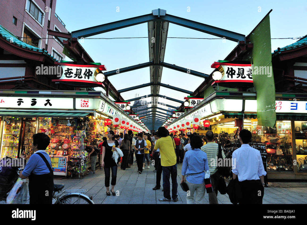 Nakamise Dori, Asakusa, Taito City, Tokyo, Japan Stock Photo - Alamy