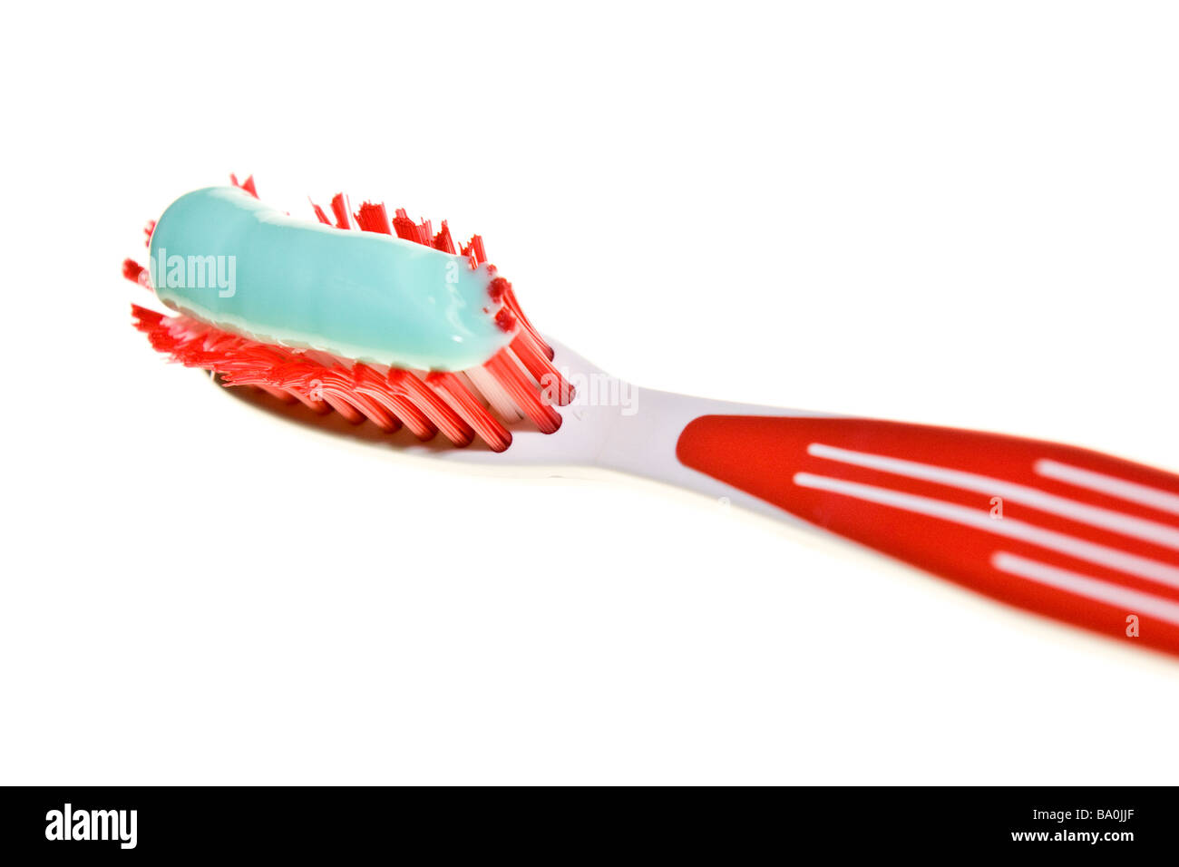 Toothbrush and toothpaste Stock Photo - Alamy