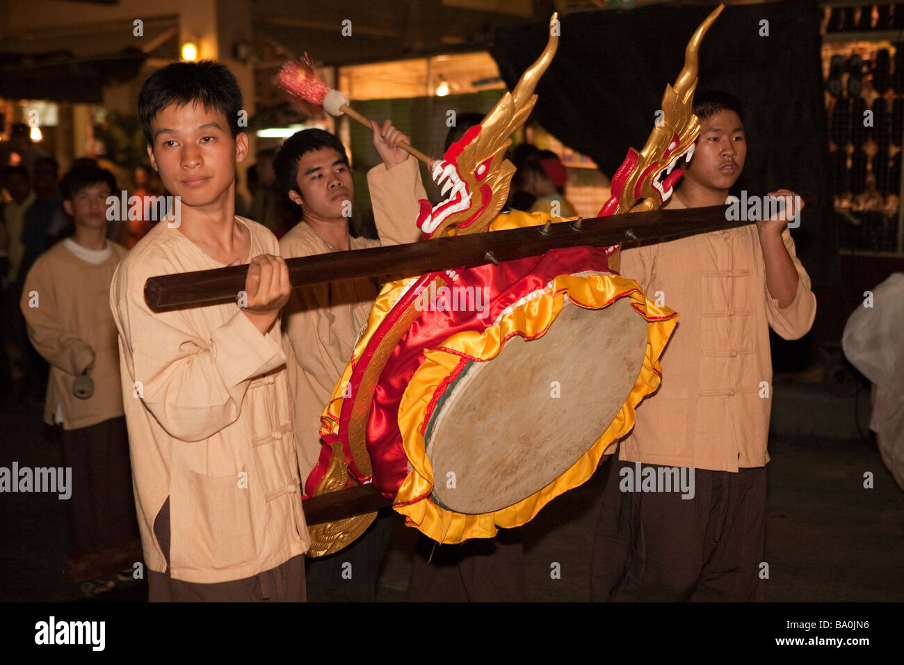 Loy Krathong, Yee Peng or Yi Peng Festival Chiang Mai Thailand Stock ...