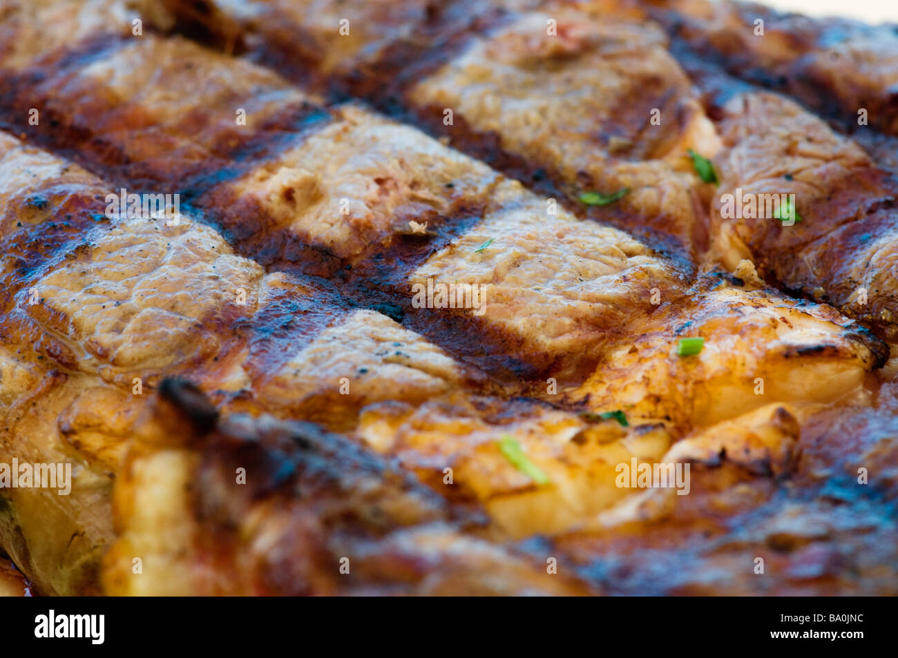 Detail of a prime rib entrecote steak Stock Photo - Alamy