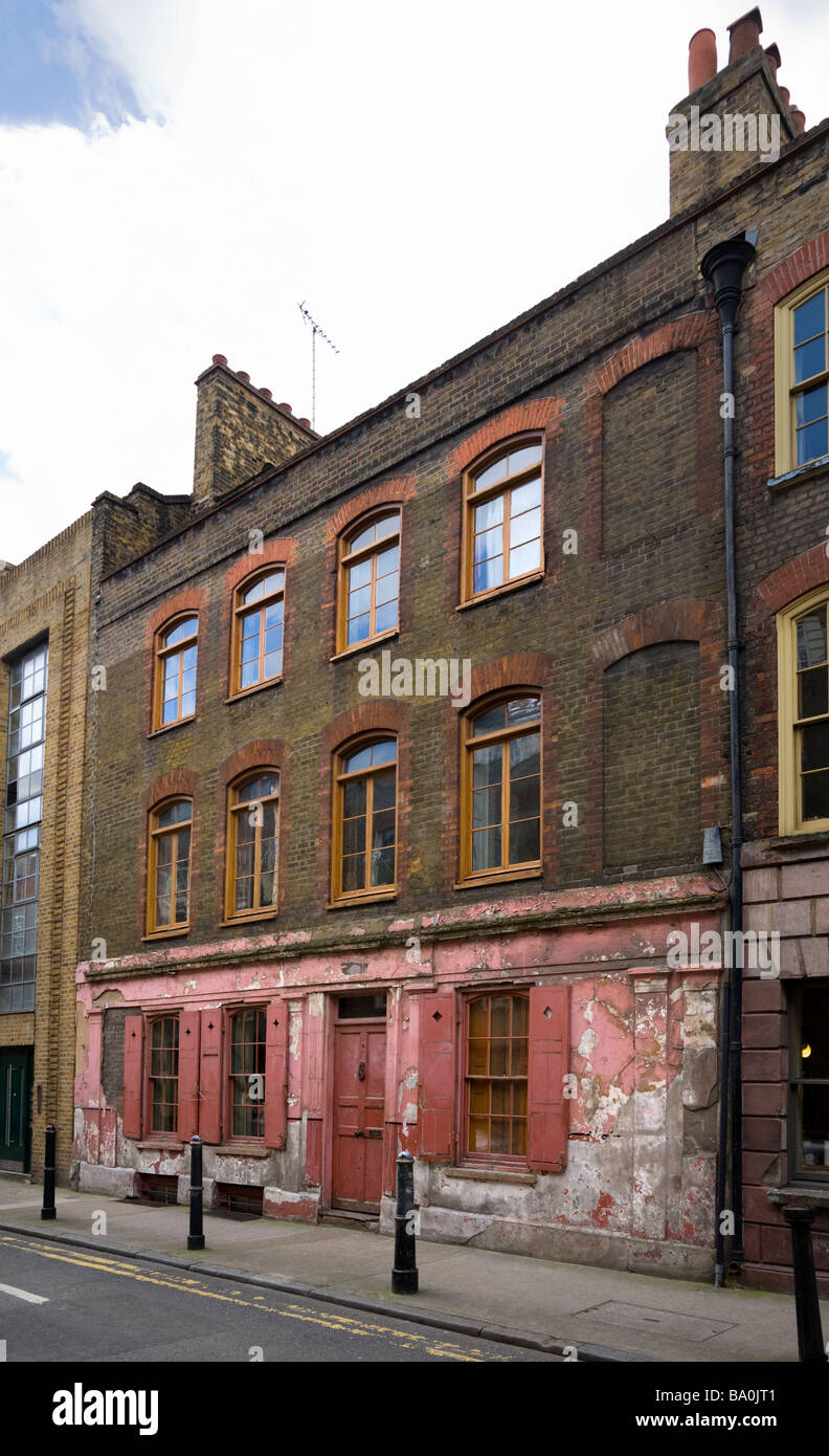 Georgian house in Spitalfields, London. UK Stock Photo - Alamy