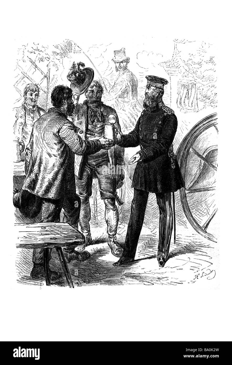 German empire forces Cut Out Stock Images & Pictures - Alamy