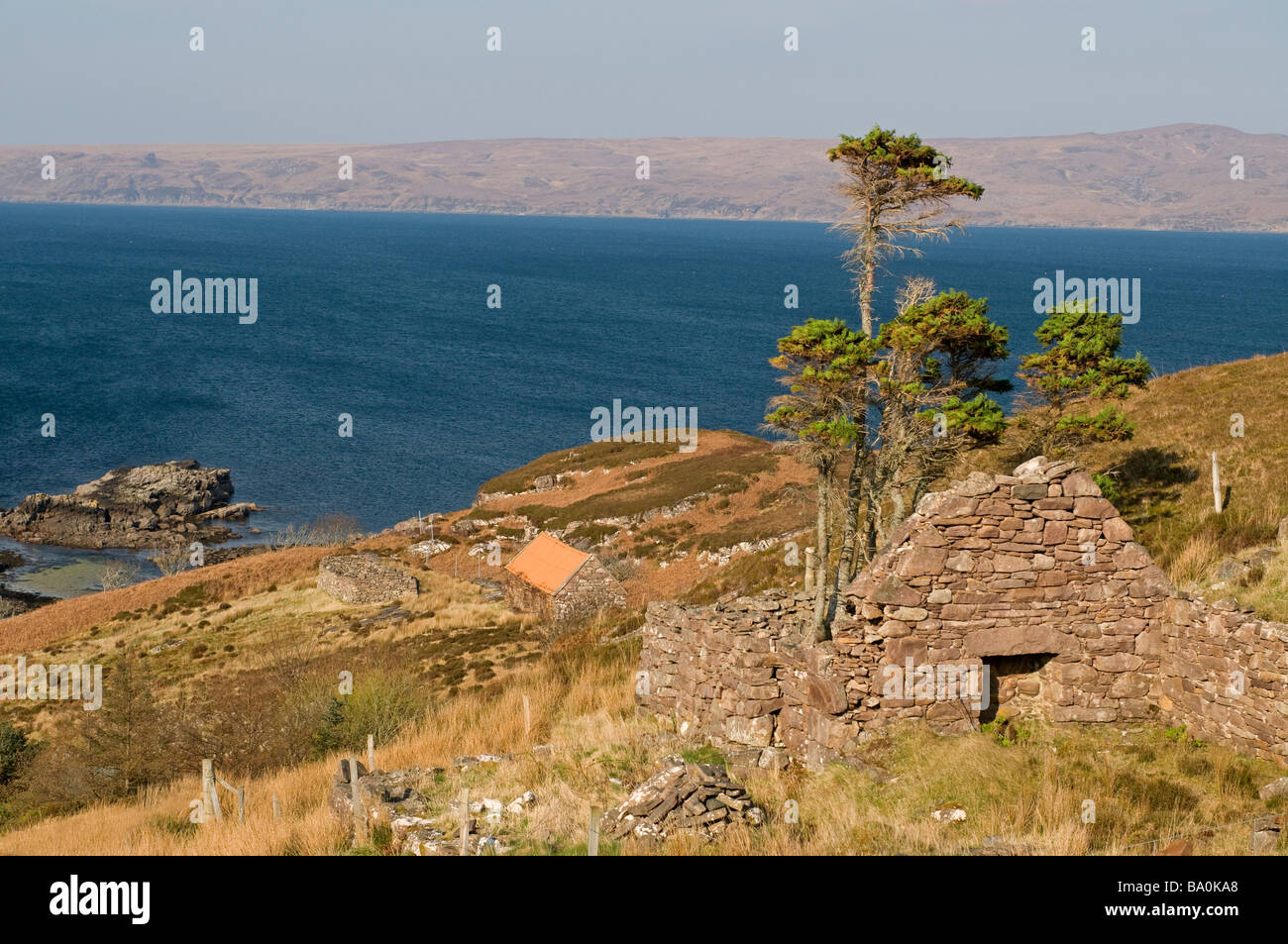 Deserted crofts scottish highlands hi-res stock photography and images ...