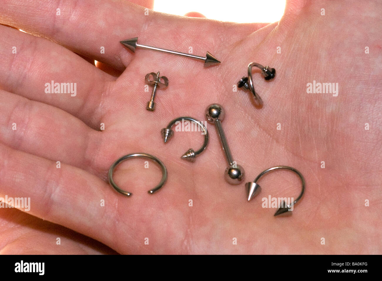 Metal piercing hi-res stock photography and images - Alamy