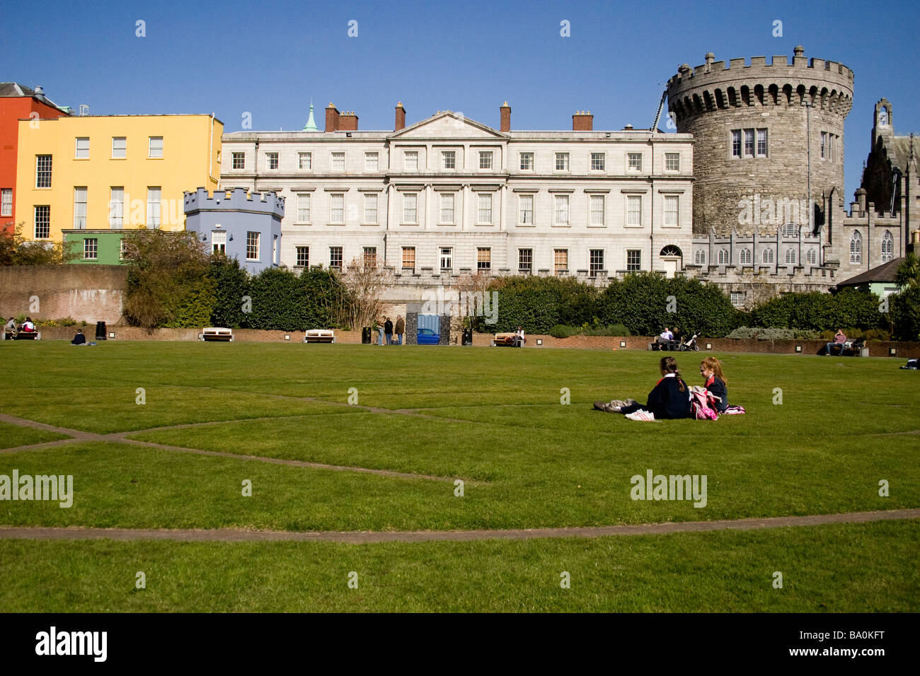 Dublin Castle, Ireland Stock Photo - Alamy