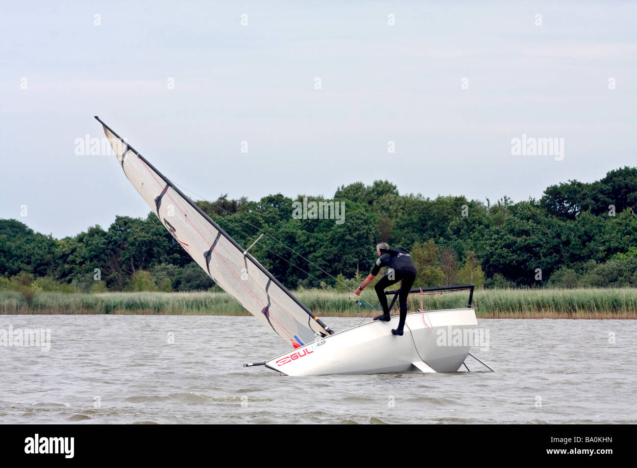 Righting capsized boat hi-res stock photography and images - Alamy