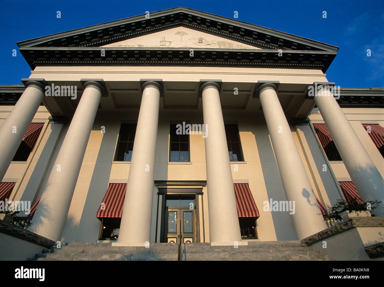 The old Florida State Capitol Building in Tallahassee Florida Stock ...