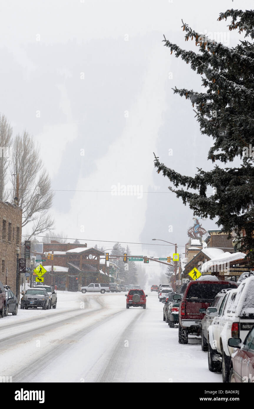 Snowstorm jackson hi-res stock photography and images - Alamy